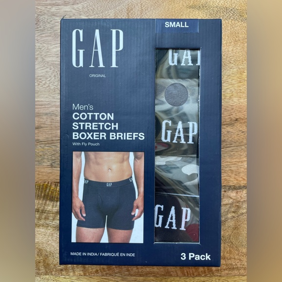 GAP | Underwear & Socks | New Gap Cotton Blend Stretch Boxer Briefs ...